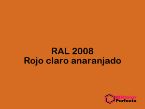 RAL 2008 Rojo claro anaranjado (RAL Classic) - micolorperfecto RAL