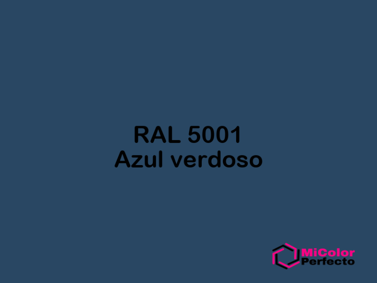 RAL 5001 Azul Verdoso (RAL Classic) - micolorperfecto RAL