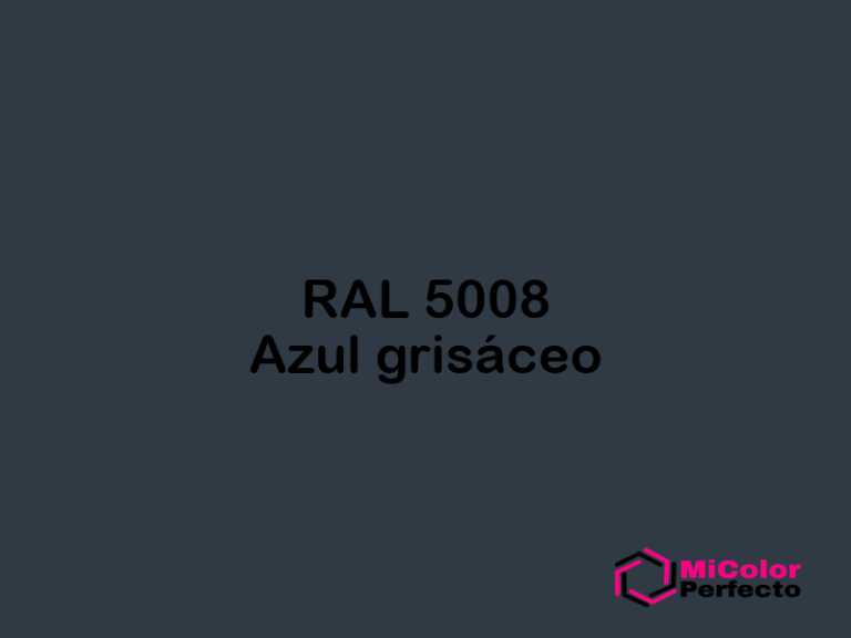 RAL 5008 Azul Grisáceo (Classic RAL) - micolorperfecto RAL