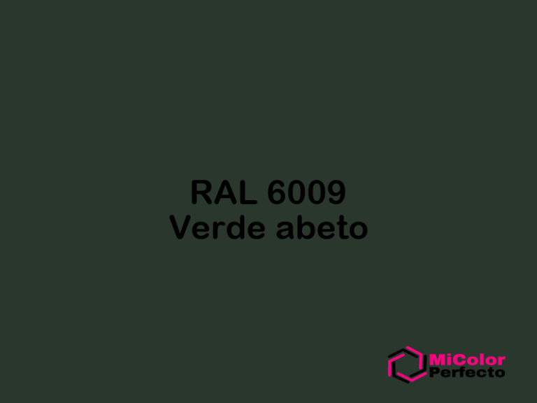 RAL 6009 Verde Abeto (RAL Classic) - micolorperfecto RAL