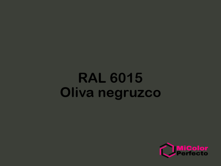 RAL 6015 Oliva Negruzco (RAL Classic) - micolorperfecto RAL