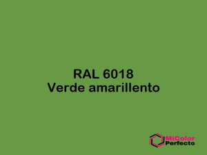 RAL 6018 Verde Amarillento (RAL Classic) - micolorperfecto RAL