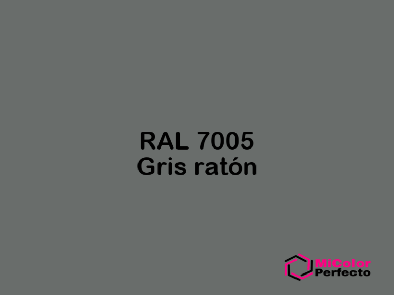 RAL 7005 Gris Ratón (RAL Classic) - micolorperfecto RAL