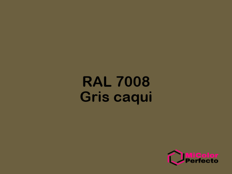 RAL 7008 Gris Caqui (RAL Classic) - micolorperfecto RAL