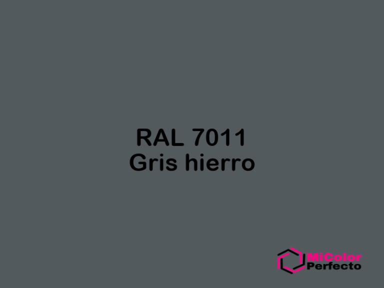 RAL 7011 Gris Hierro (Classic RAL) - micolorperfecto RAL
