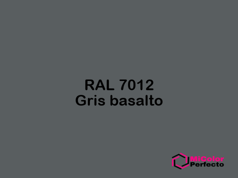 RAL 7012 Gris Basalto (Classic RAL) - micolorperfecto RAL