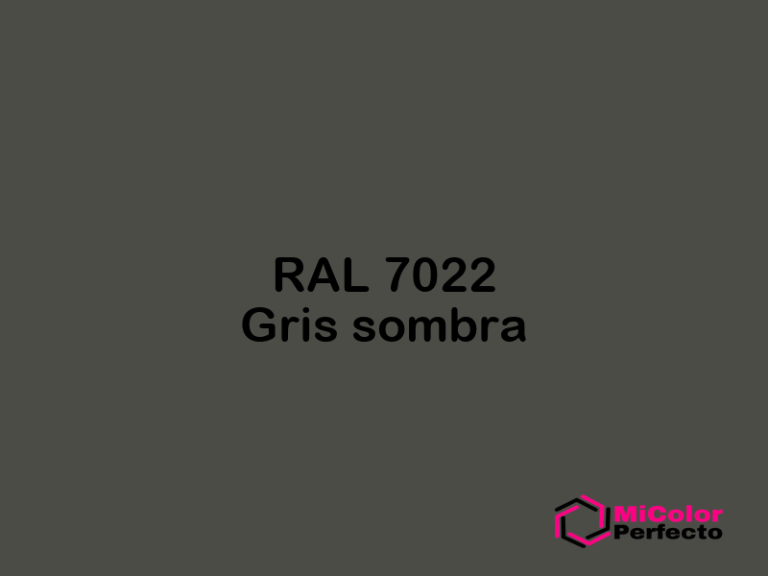 RAL 7022 Gris Sombra (Classic RAL) - micolorperfecto RAL
