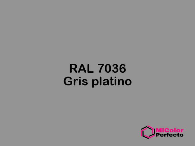 RAL 7036 Gris Platino (RAL Classic) - micolorperfecto RAL