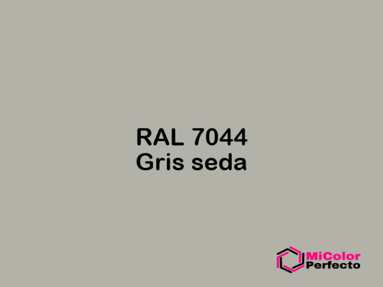 RAL 7044 Gris Seda (RAL Classic) - micolorperfecto RAL