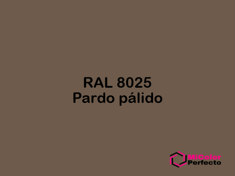 RAL 8025 Pardo Pálido (Classic RAL) - micolorperfecto RAL