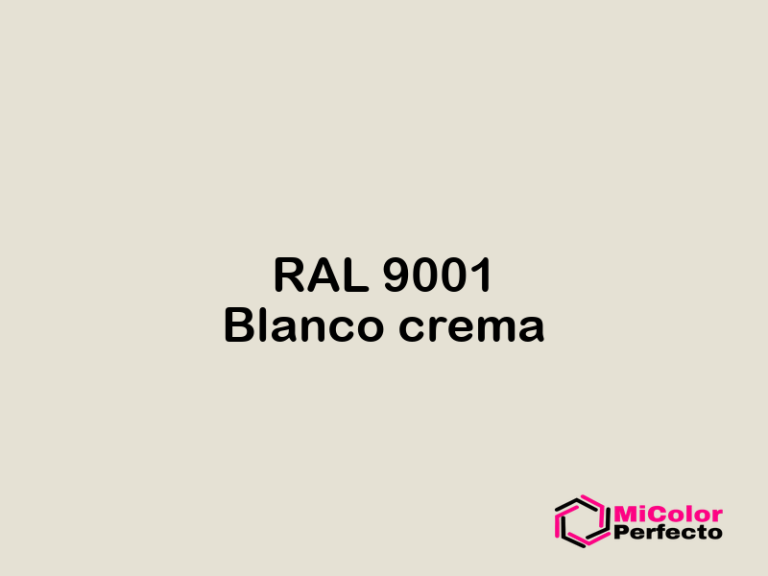 RAL 9001 Blanco Crema (Classic RAL) - micolorperfecto RAL