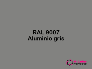 RAL 9007 Aluminio Gris (Classic RAL) - micolorperfecto RAL